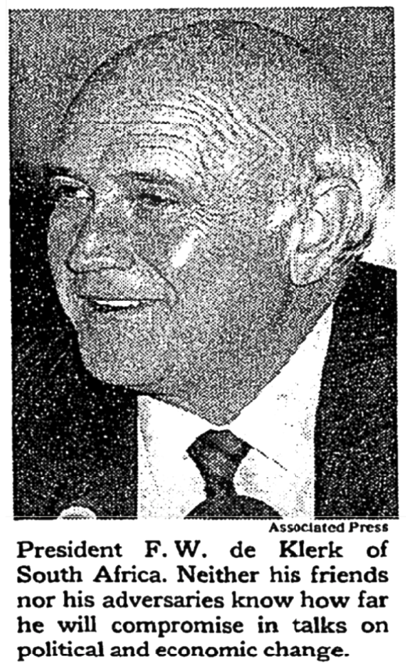Understanding de Klerk, Party Man With a Twist | Papers at Afterall.net